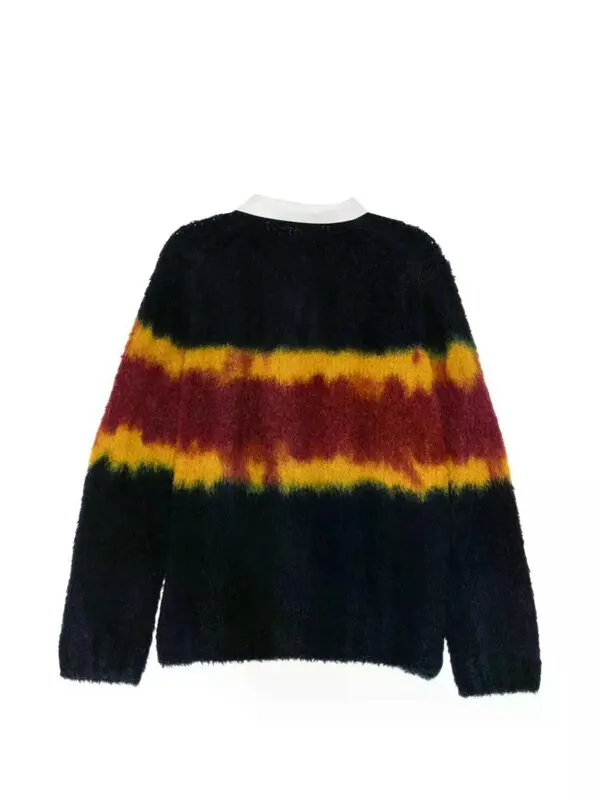 Sacai Tie-dye Knitted Sweater