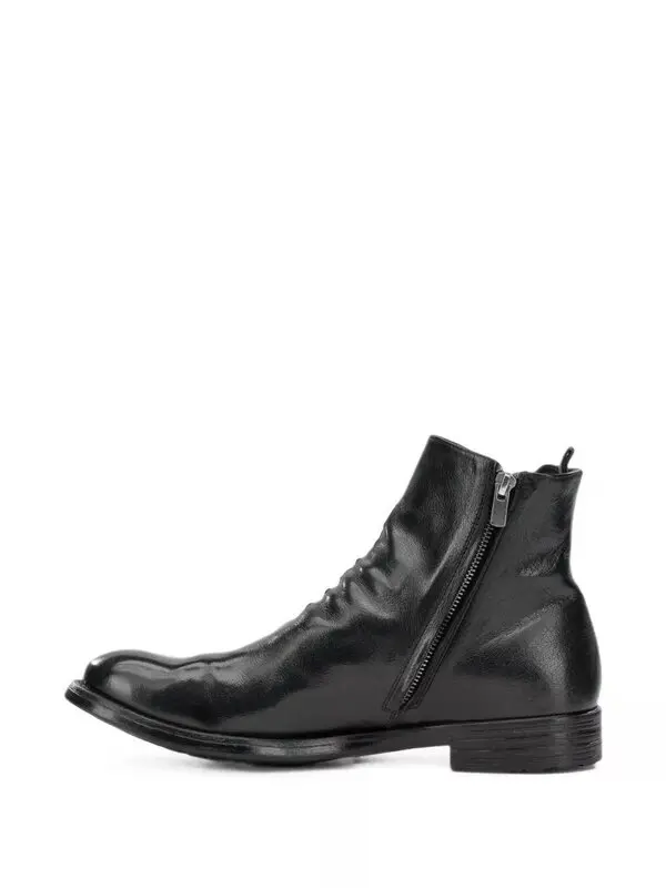 Officine Creative Hive 036 Side-zip Leather Boots
