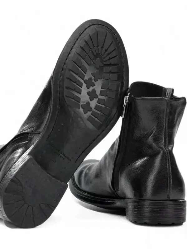 Officine Creative Hive 036 Side-zip Leather Boots