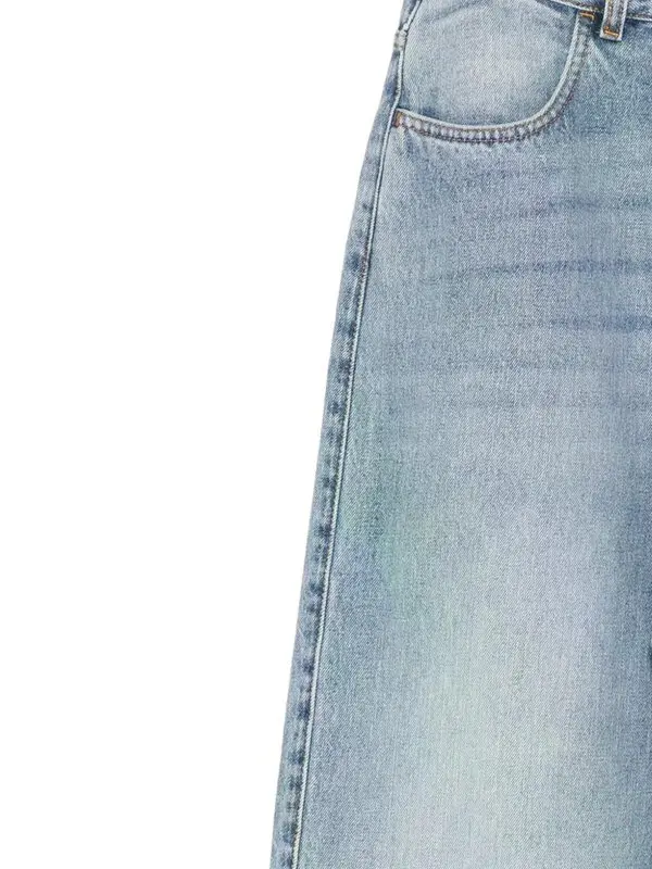 RÓHE Faded-effect Wide-leg Jeans
