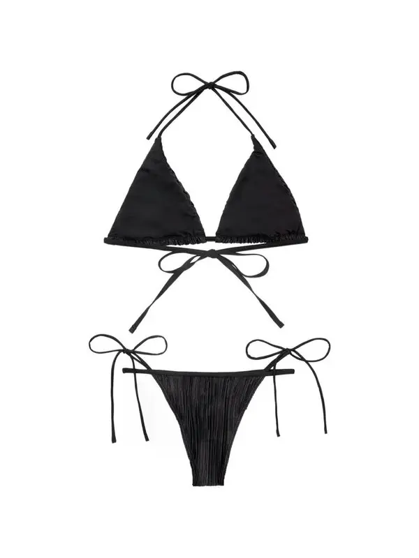 ELEGANCIA Coco Pleated Triangle Bikini