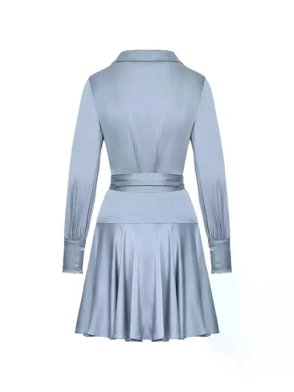 Zimmermann Silk Wrap Mini Dress