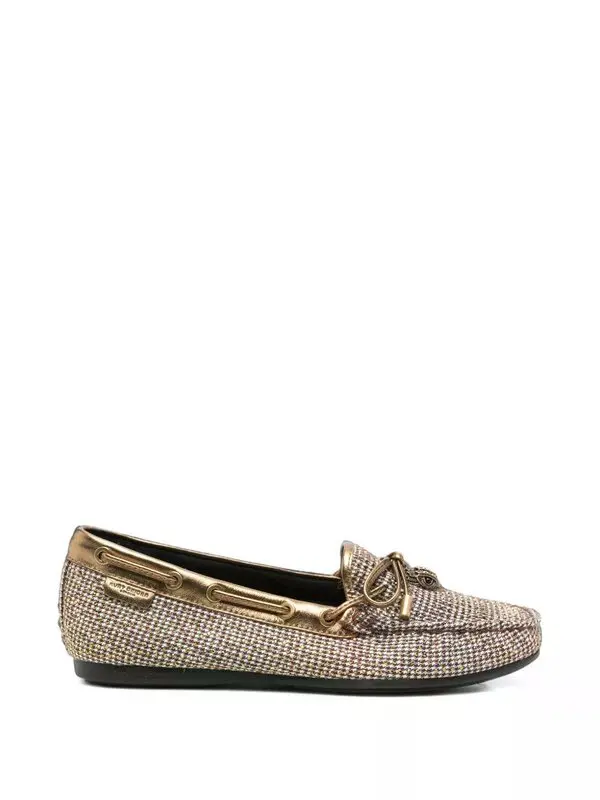 Kurt Geiger Eagle Houndstooth Loafers