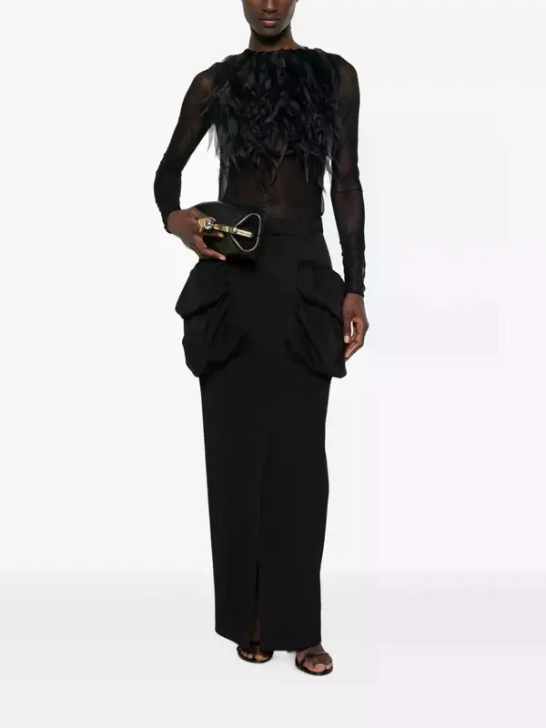 Viktor & Rolf Feather-effect Top