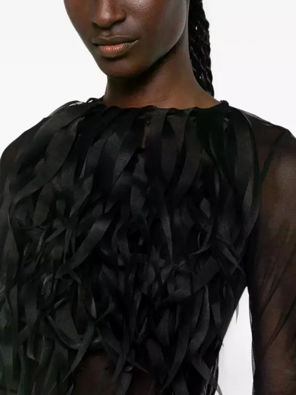 Viktor & Rolf Feather-effect Top