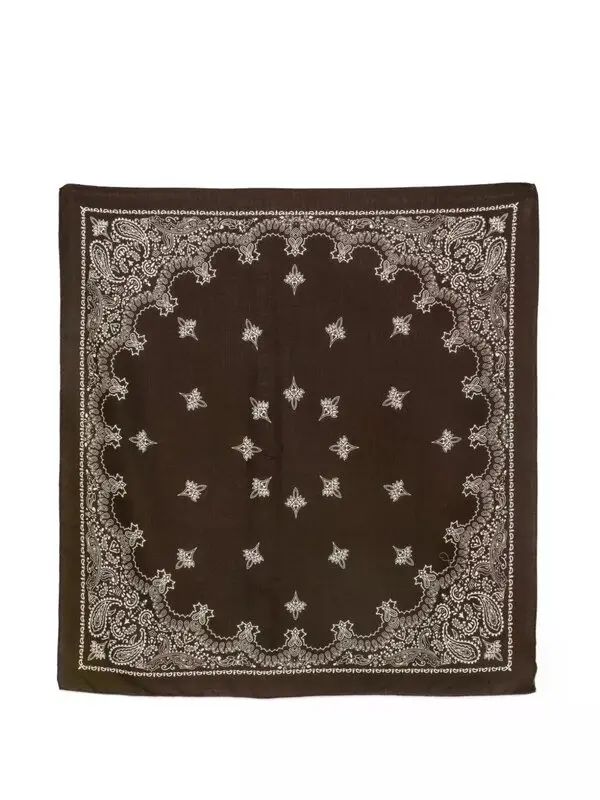 Destin Paisley-print Bandana Scarf