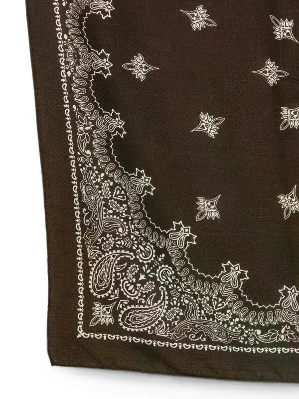 Destin Paisley-print Bandana Scarf