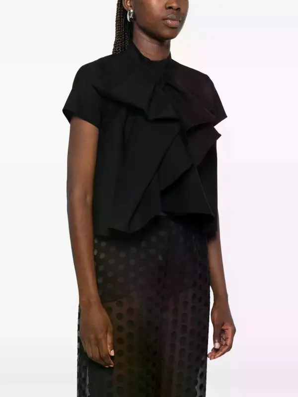 Viktor & Rolf Bow-detail Volant Blouse