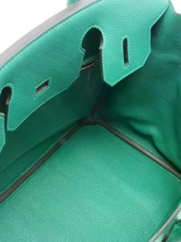 Hermès Epsom Birkin Retourne 30 Handbag - Green
