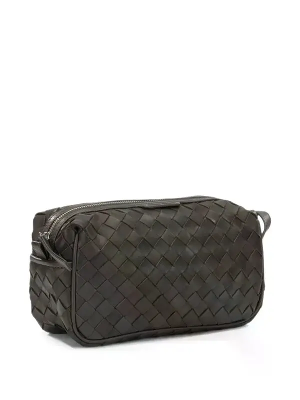 Officine Creative Armor 014 Woven Leather Pouch