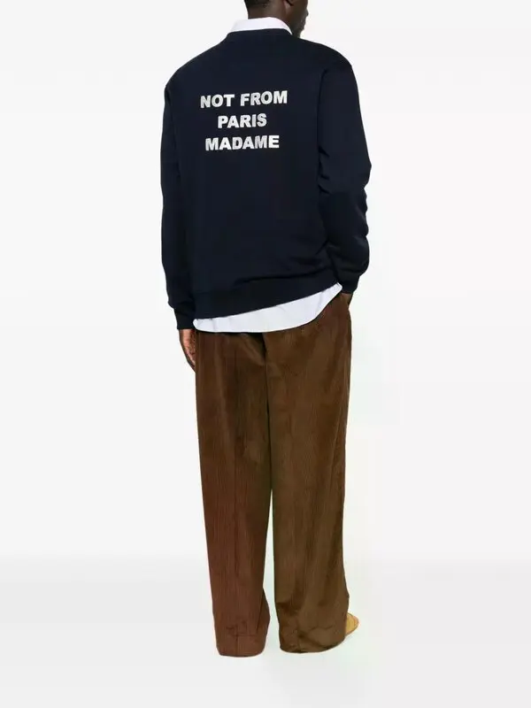 Drole De Monsieur Not From Paris Madame Sweater