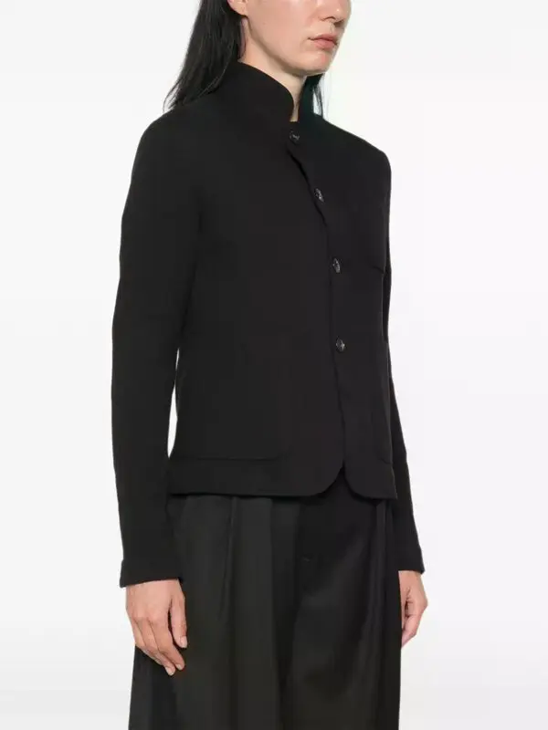 CIRCOLO 1901 High-neck Patch-pocket Jacket