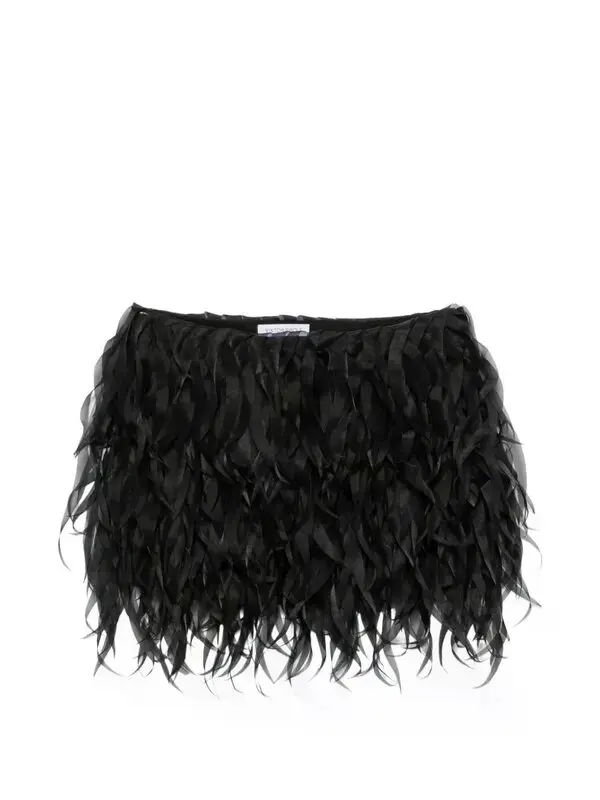 Viktor & Rolf Feather-effect Mini Skirt