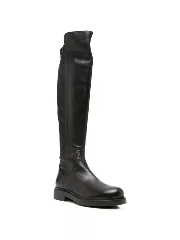 Agl Leather Over-the-knee Boots