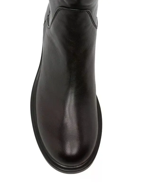 Agl Leather Over-the-knee Boots