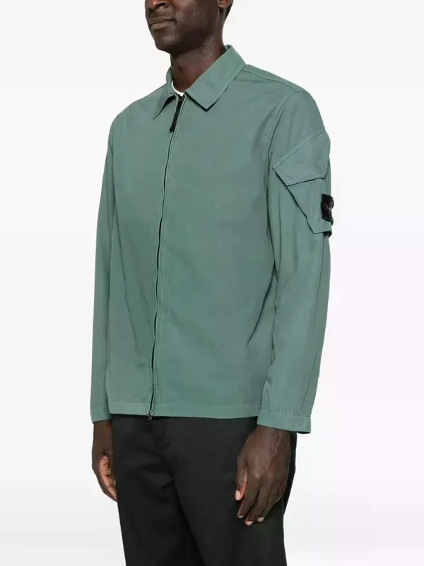 Stone Island Zip-up Shirt Jacket
