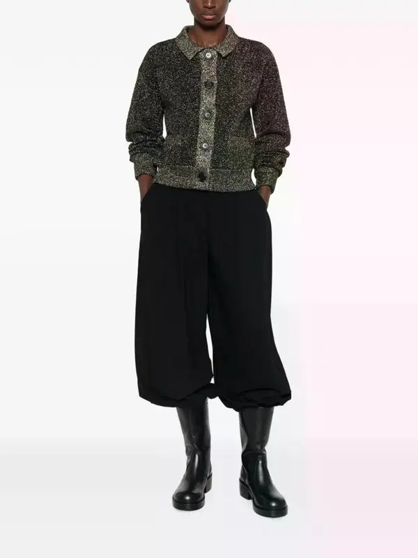 Marni Glitter-effect Button-up Cardigan