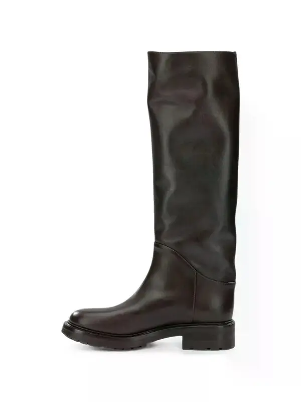 STRATEGIA SHOES Leather Knee-high Boots
