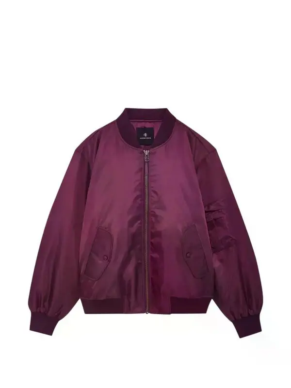 ANINE BING Leon Bomber - Purple