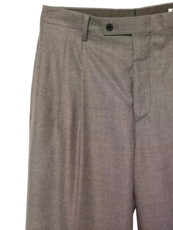 Auralee Pleated Wool Trousers