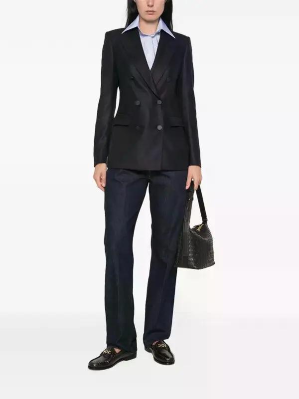 Tagliatore Double-breasted Peaked-lapel Jacket