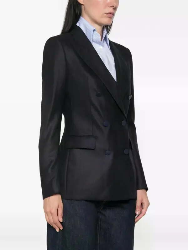 Tagliatore Double-breasted Peaked-lapel Jacket