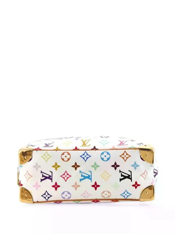 LOUIS VUITTON Trouville Handbag Monogram Multicolor Satchel
