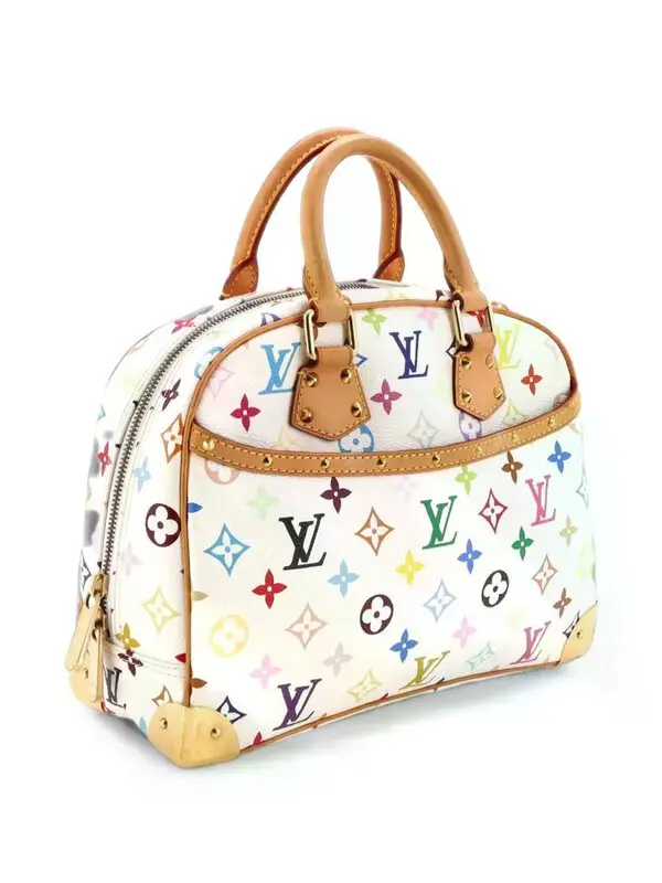 LOUIS VUITTON Trouville Handbag Monogram Multicolor Satchel