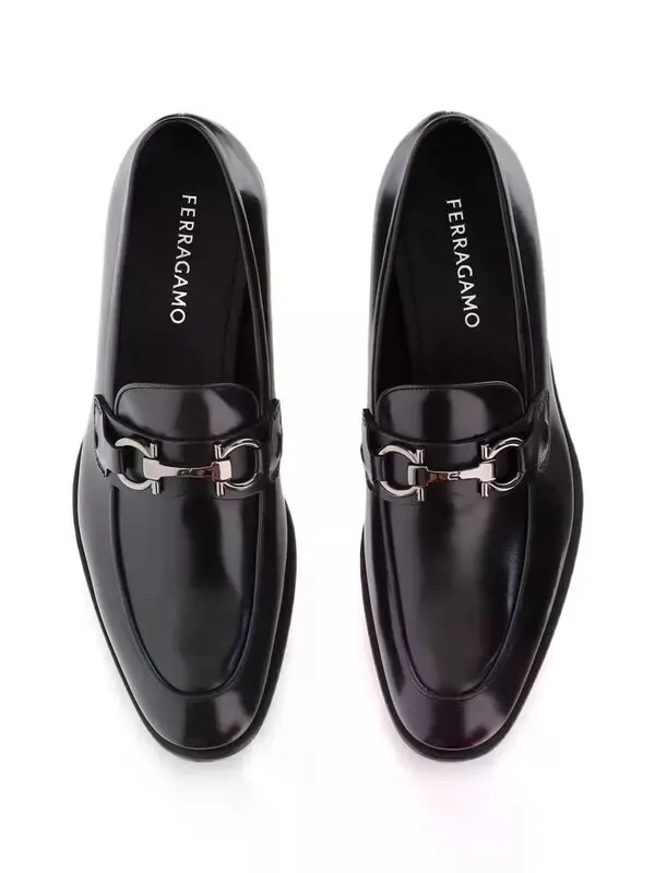 FERRAGAMO Leather Loafers