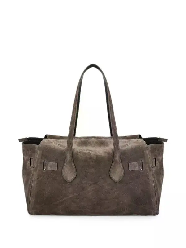Brunello Cucinelli Padlock-detail Suede Tote Bag