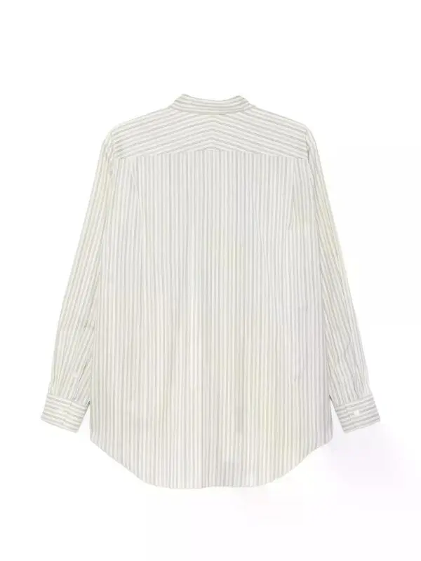 Auralee Striped Long-sleeve Shirt
