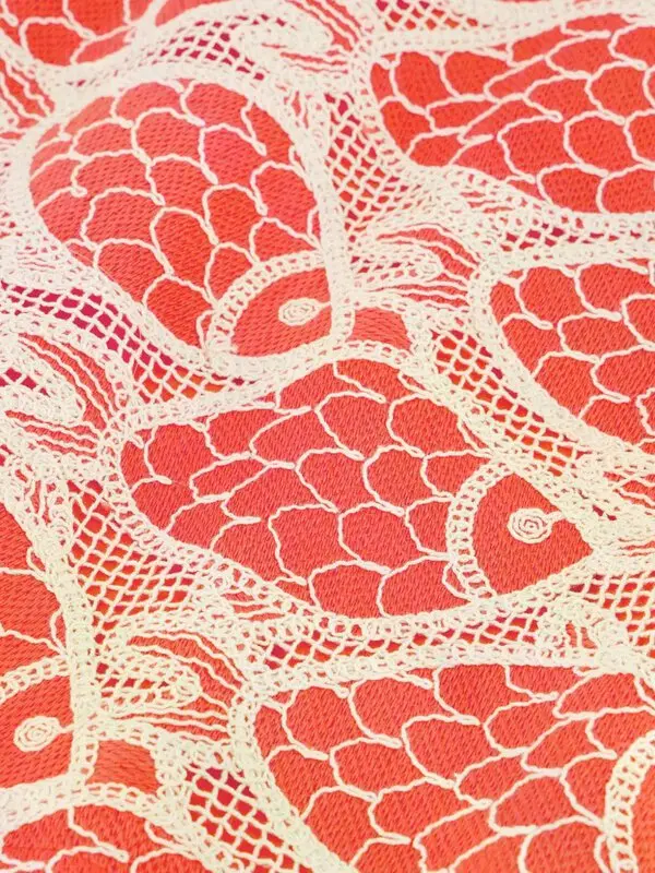 FABIENNE CHAPOT Fish-lace A-line Mini Skirt