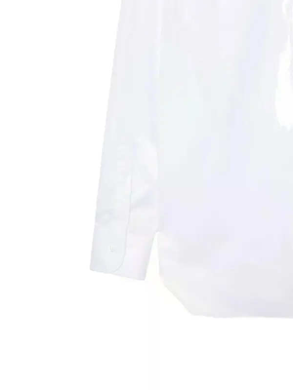 BARBA NAPOLI Spread-collar Button-up Shirt