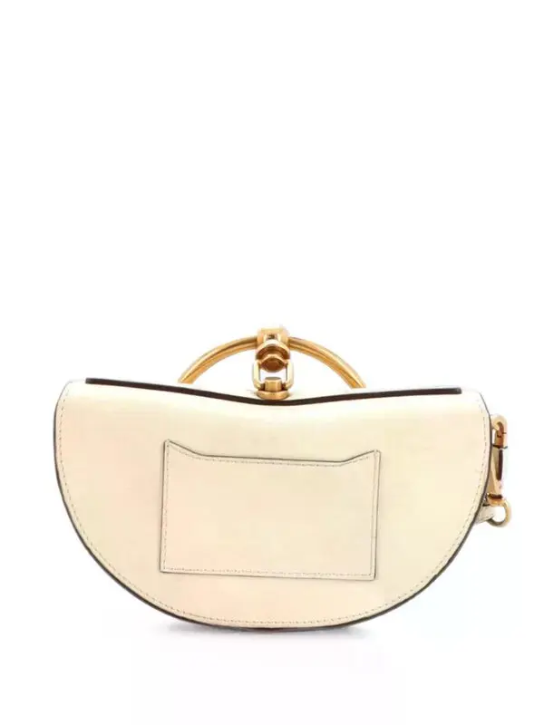 Chloé Nile Leather Mini Crossbody Bag - Neutrals