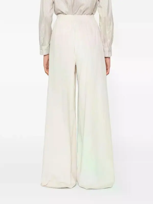 Dusan Elasticated-waist Wide-leg Trousers