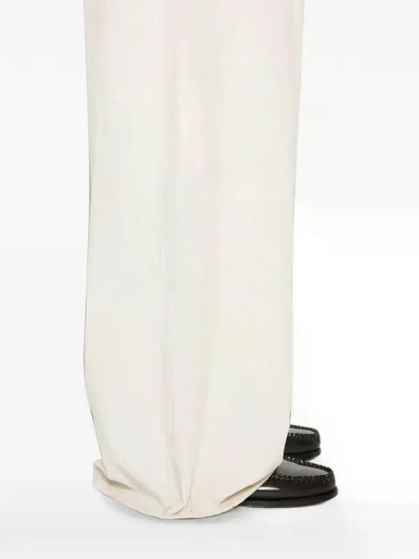 Dusan Elasticated-waist Wide-leg Trousers