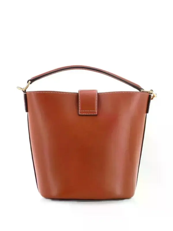 Celine Louise Bag Leather Small Bucket Bag