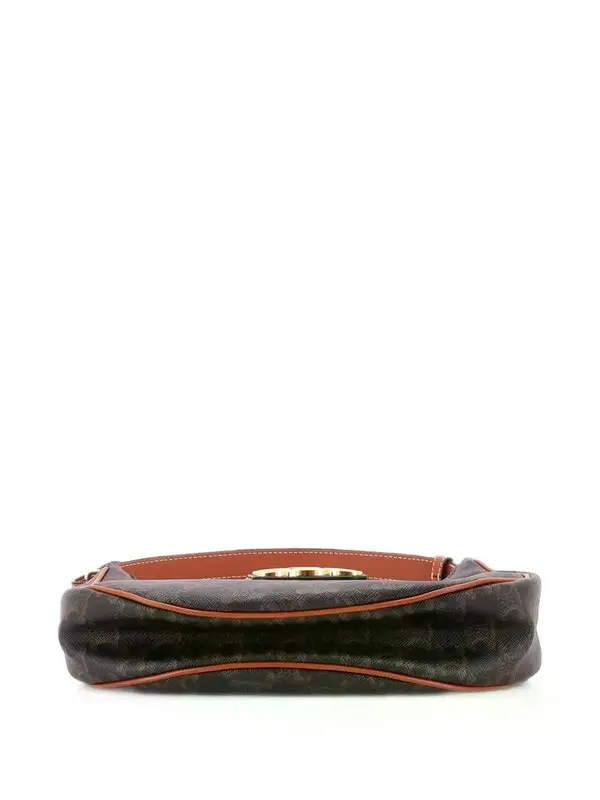 Celine Ava Triomphe Bag Triomphe Coated Canvas Shoulder Bag