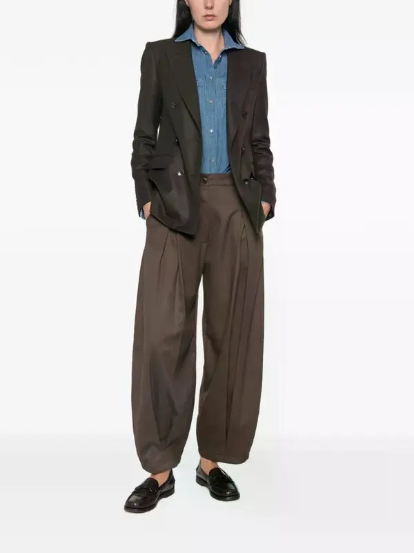 Tagliatore Double-breasted Peaked-lapel Jacket
