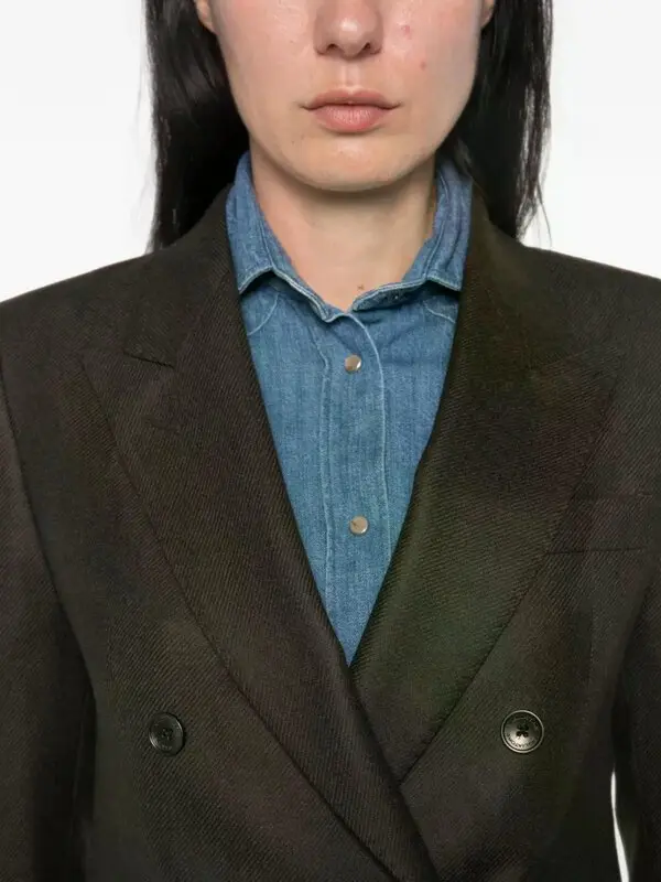Tagliatore Double-breasted Peaked-lapel Jacket