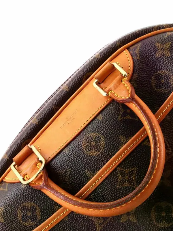 LOUIS VUITTON Trouville Handbag Monogram Canvas Satchel