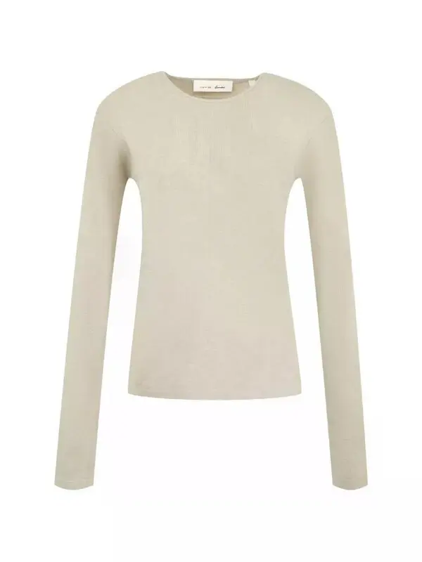 Fear Of God Soft Knit Slim Longsleeve T-shirt - Neutrals