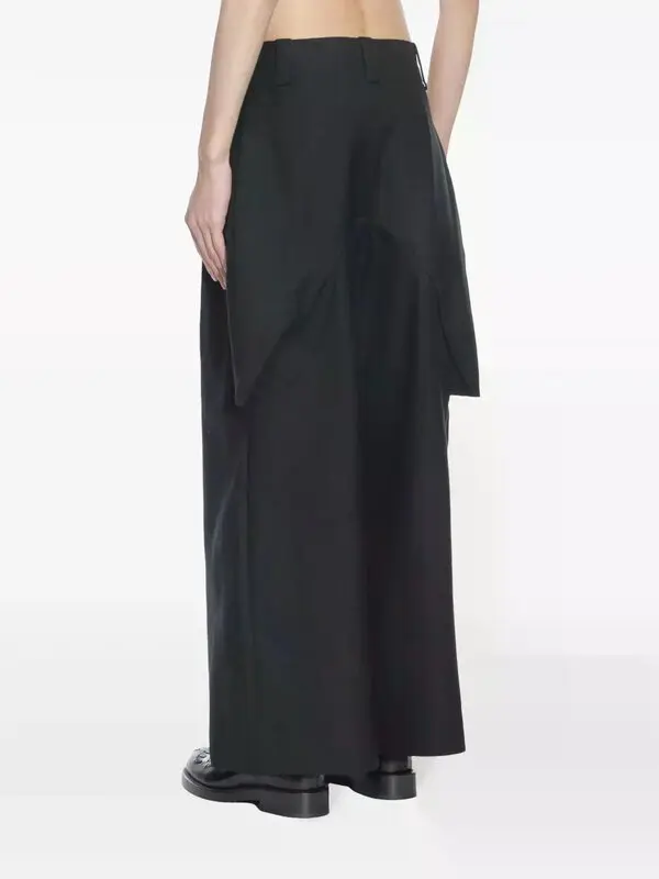 PET-TREE-KOR Pleated Wool Tailored Trousers