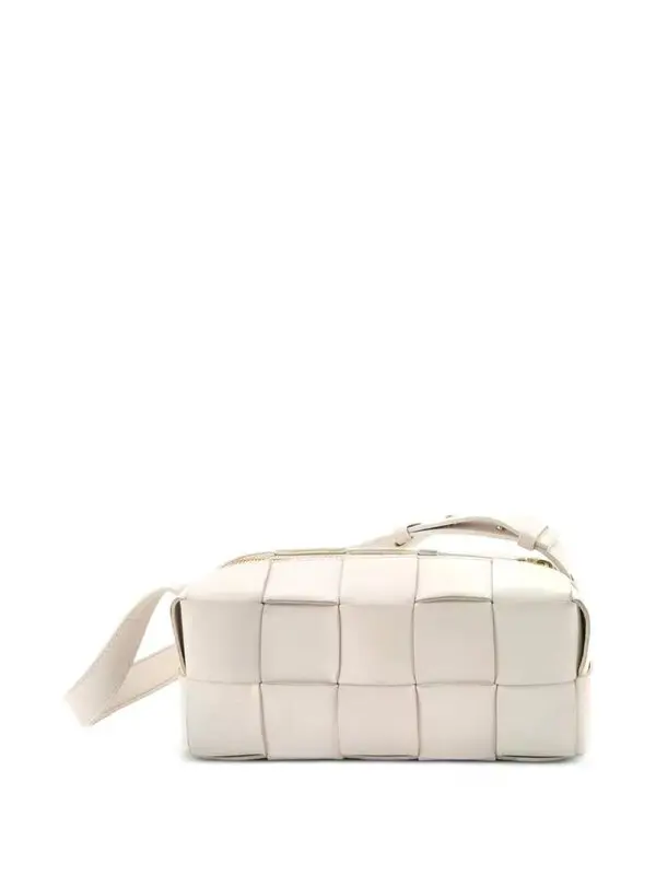 Bottega Veneta Cassette Maxi Shoulder Bag - White