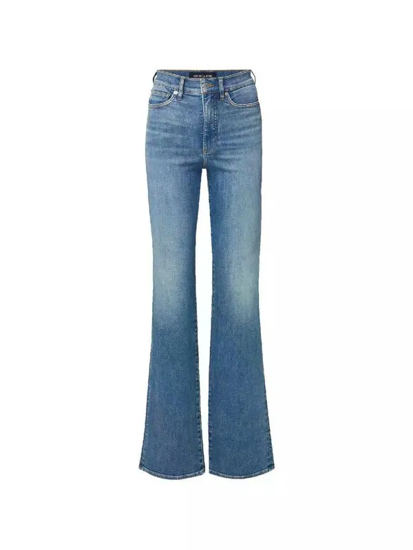 Veronica Beard Crosbie Wide-leg Jeans - Blue