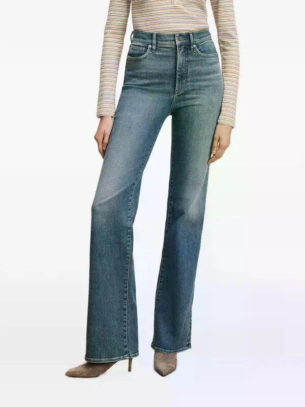 Veronica Beard Crosbie Wide-leg Jeans - Blue