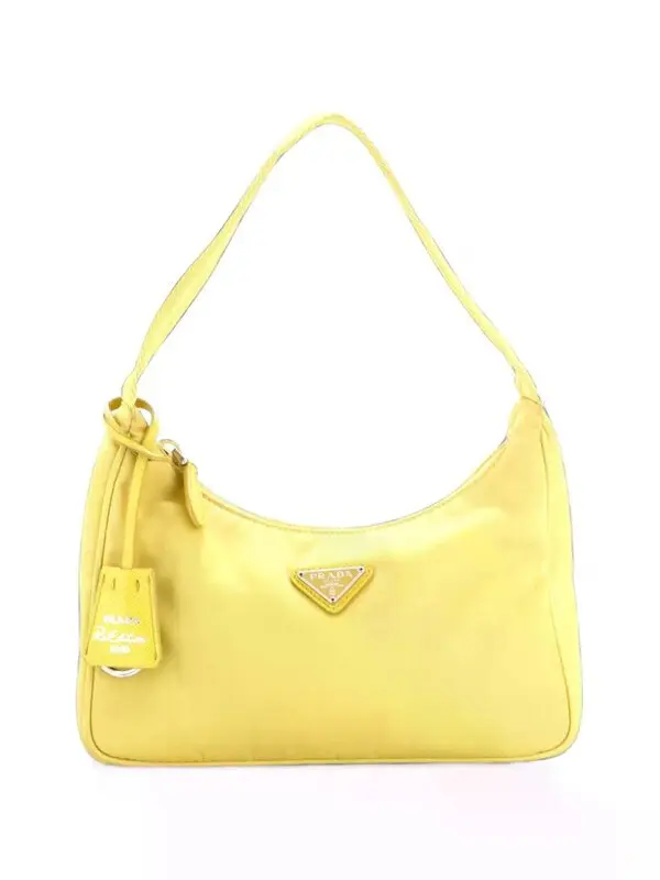 Prada Re-edition 2000 Tessuto Mini Hobo Bag