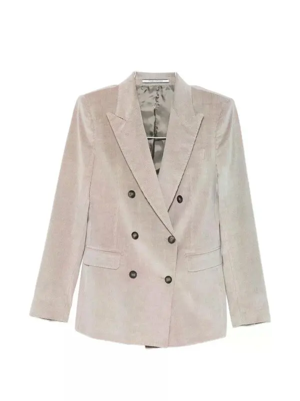 Tagliatore Double-breasted Corduroy Suit