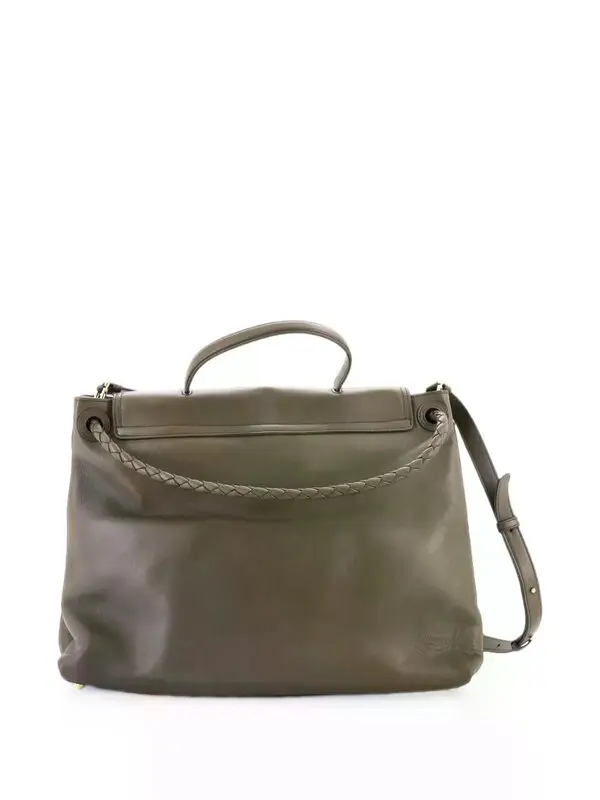 Bottega Veneta Ciao Ciao Top Handle Bag Leather Large Satchel - Green