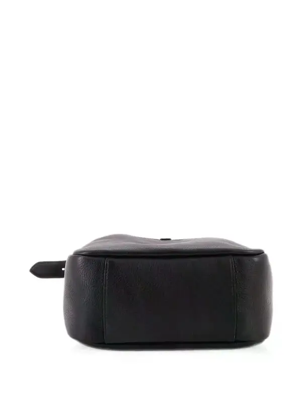 Saint Laurent Supple Leather Small Hobo Bag - Black